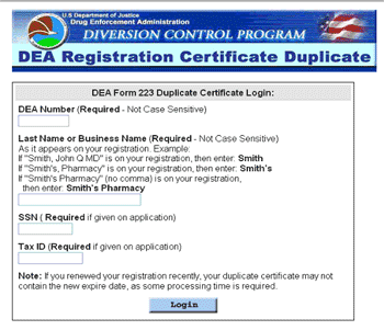 How to renew your DEA license online through USDOJ website ...